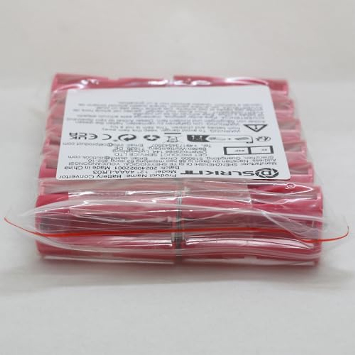 DSLRKIT 4AAA(LR03) to C Size Parallel Battery Adapter Holder (Pack of 12)