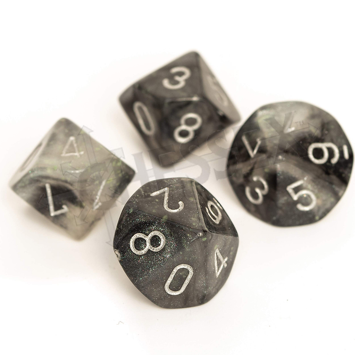 Chessex Borealis Light Smoke Luminary 10 x D10 Set [CHX27378]