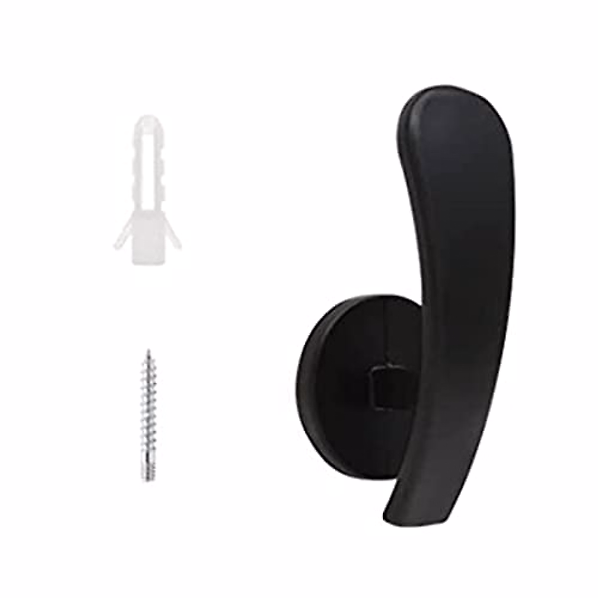 Curtain Holdbacks Wall Mounted Window Bathroom Curtain Tieback Drapery Holder Hook for Home-Kitchen Decoration Shower Curtain Holder for Clear Stick On No Screw Wall Mounted Door