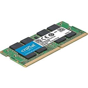Crucial 8GB Single DDR4 2666 MT/s (PC4-21300) SR X8 SODIMM 260-Pin Memory - CT8G4SFS8266