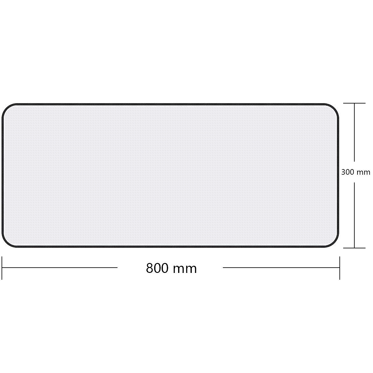 Qisan Large Gaming Mouse Pad Extended Size Mousepad for Computer Desktop PC Laptop 31.5"x11.8"x0.15" Keyboard Pad Desk Pad with Anti-Slip Rubber Base | Large Desk Mat for Keyboard and Mouse-White