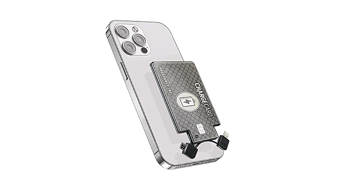 ChargeCard Portable Phone Charger - Compact Fast Charging Power Bank