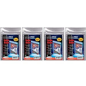 400 Ultra Pro Standard Team Bags 4 Packs of 100 New Team Set Lot Value Pack
