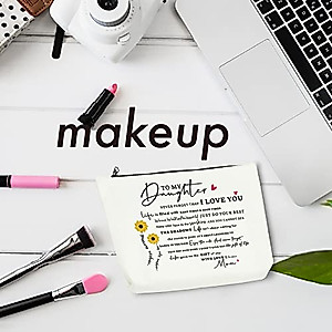 A gift from my mother to my daughter, a love letter from to my daughter for her birthday gift, a cosmetic bag from my mother to my daughter as an encouragement gift, never forget that I love you