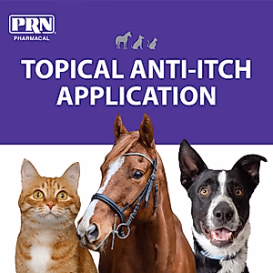 PRN Pharmacal Hexa-Caine Dog & Cat Anti-Itch Spray - Topical Anti-Itch Spray to Provide Quick Relief to Soothe Minor Skin Irritation in Horses, Dogs, & Cats - 4 oz Spray Bottle