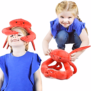 TigerHart Cora The Crab - 18 Inch Stuffed Animal Plush