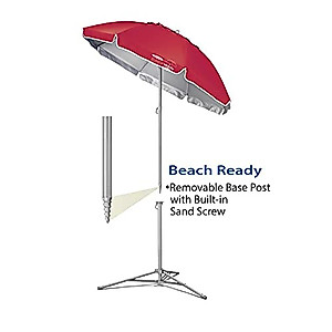 Wondershade Ultimate Portable Sun Shade Umbrella, Lightweight Adjustable Instant Sun Protection - Purple