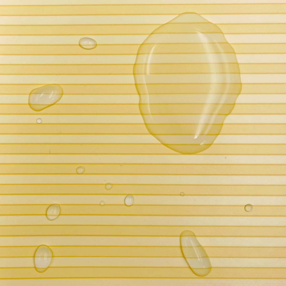 Yifely Yellow White Stripes Shelf Liner Drawer Units Decor Sticker Self-Adhesive Tabletop Protect Paper 17.7 Inch by 9.8 Feet