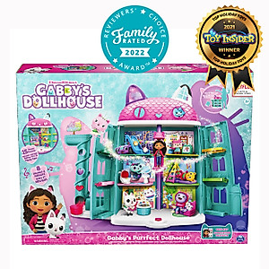 Gabby's Dollhouse Purrfect Dollhouse & Mini Toy Figure Dolls Bundle