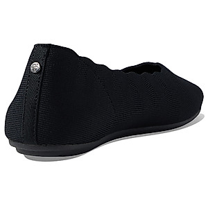 Skechers Women's Sneaker, Black, 6