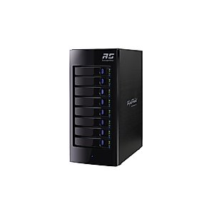 Highpoint RocketStor 6418S 8-Bay 6Gb/s SAS/SATA Tower Storage Enclosure
