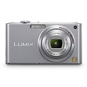 Panasonic Lumix DMC-FX33S 8.1MP Digital Camera with 3.6x Wide Angle MEGA Optical Image Stabilized Zoom (Silver)