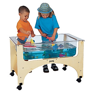 Jonti-Craft See-Thru Sensory Table, Childrens, Brown
