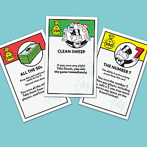 Monopoly Buy Everything Expansion | Add More Fun to Classic Monopoly Game and Play Faster | Ages 8+ | 2-6 Players | 40 Mins. | Family Board Games