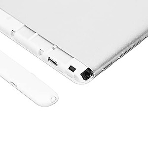 White 10 Inch Tablet 4GB RAM 256GB ROM 100-240V Octacore Gaming Tablet (US Plug)