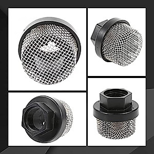CDIYTOOL 6 Pcs Hose Inlet Strainer Filter, Inlet Suction Strainer Garden Hose Strainer Filter Pump Inlet Strainer Sprayer Filter 7/8 Thread for Garden Washers Water Filter Sprayer 390 395 495
