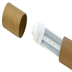 GreenSun 10 PCS R17D 6FT LED Tube Light, 30W F72T12/CW/HO LED Replacement 6FT, Super Bright 5500K Daylight for Commercial Household Lighting, Clear Cover