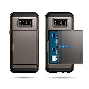 Spigen Slim Armor CS Designed for Samsung Galaxy S8 Case (2017) - Gunmetal