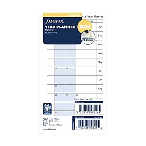 Filofax Personal 2024 Year Planner horizontal 24-68401