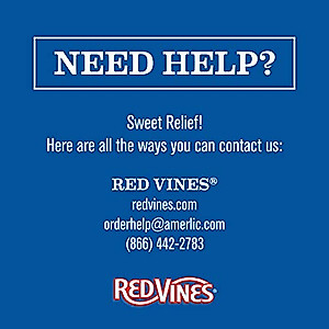 Red Vines Licorice, Original Red Flavor Soft & Chewy Candy Twists, 3.5 lbs, 56 Ounce