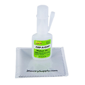 Zap-A-Gap Glue Bonds Almost Anything Super Strong .5oz
