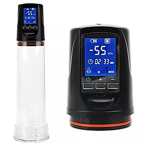 Portable Men's Vacuum Pump Enlargement Pump Male Enhancement Growth Pump Suitable for Underwear to Stimulate Pleasure Masturbation and Increase Strength Training Gift S28