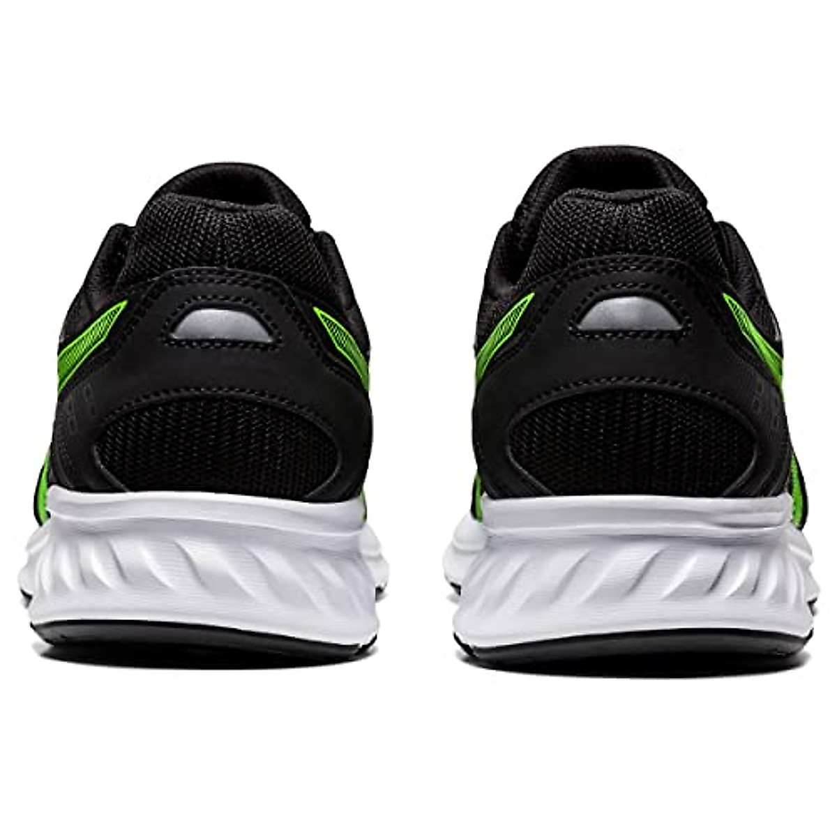 ASICS Men's Jolt 2 Running Shoes Black/Green Gecko 11 M US