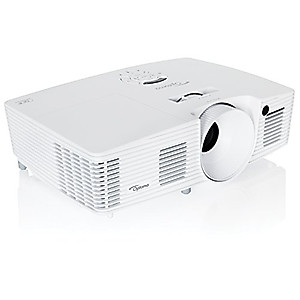 Optoma EH341 Full 3D 1080p 3500 Lumen DLP Multimedia Projector with MHL Enabled HDMI Port, 20,000:1 Contrast Ratio and 8,000 Hour Lamp Life