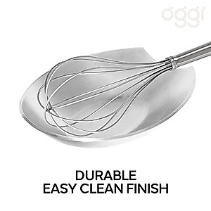 Oggi Stainless Steel Spoon Rest, 5.25 inch by 3.5 inch