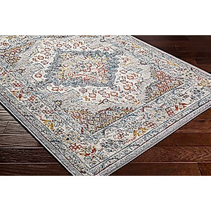 Artistic Weavers Anja Oriental Medallion Area Rug,5'2" x 7',Grey