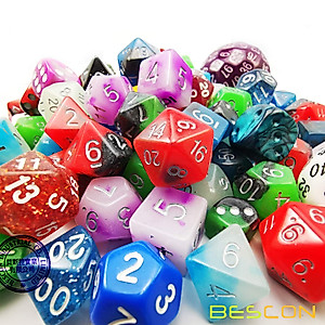 Bescon Big Better Rejects Dice Pack 100+, Second Dice Set 100pcs