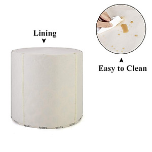 Yarwo Pressure Cooker Cover Compatible with 6.5 qt and 8 qt Ninja Foodi, Small Appliance Dust Cover with Top Handle and Pocket for Attachments, Tree