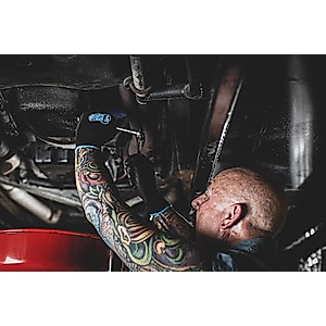 Gorilla Grip Gloves, Max Grip, All Purpose Work Gloves, Slip Resistant, Nylon Shell, Large, 15 Pairs