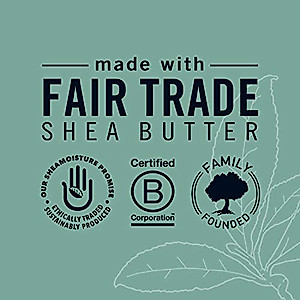 SheaMoisture Mousse for Curly Hair, Wig or Weave, Tea Tree and Borage Seed Oil, Paraben-free Styling Mousse, 7.5 Ounce