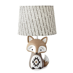 Levtex Baby - Bailey Table Lamp and Shade - Fox Lamp - Nursery Accessories - Measurements: 22 in. high and 6 in. Diameter