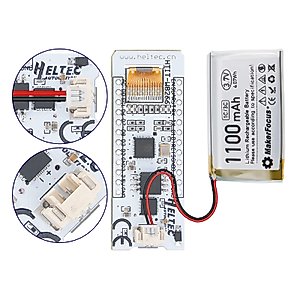 MakerFocus ESP8266 Development Board WiFi Kit 8 Support WiFi Integrated CP2104 4MB SPI Flash with 0.91 Inch OLED Display for Ar duino IDE NodeMCU LUA