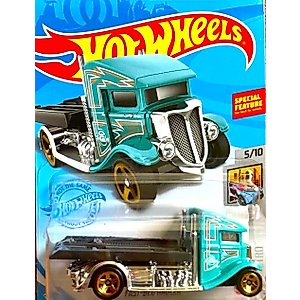 Hot Wheels 2021 - Fast-Bed Hauler - HW Metro 5/10 [Teal] 83/250