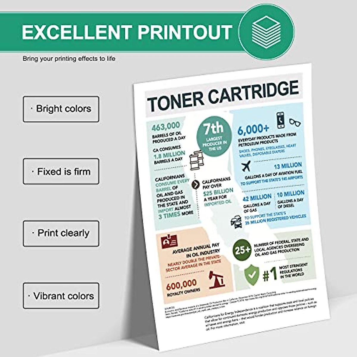 Phaser 6500 Toner Cartridge Set: Doph High Capacity 106R01597 106R01594 106R01595 106R01596 Toner Cartridge Replacement for Xerox Phaser 6500 6500n WorkCentre 6505 6505dn Printer (4Pack, BK/C/M/Y)
