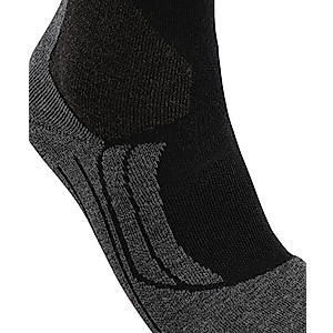 FALKE Men Standard SK2 Wool M KH, Black (Black-Mix 3010), 10.5-11.5