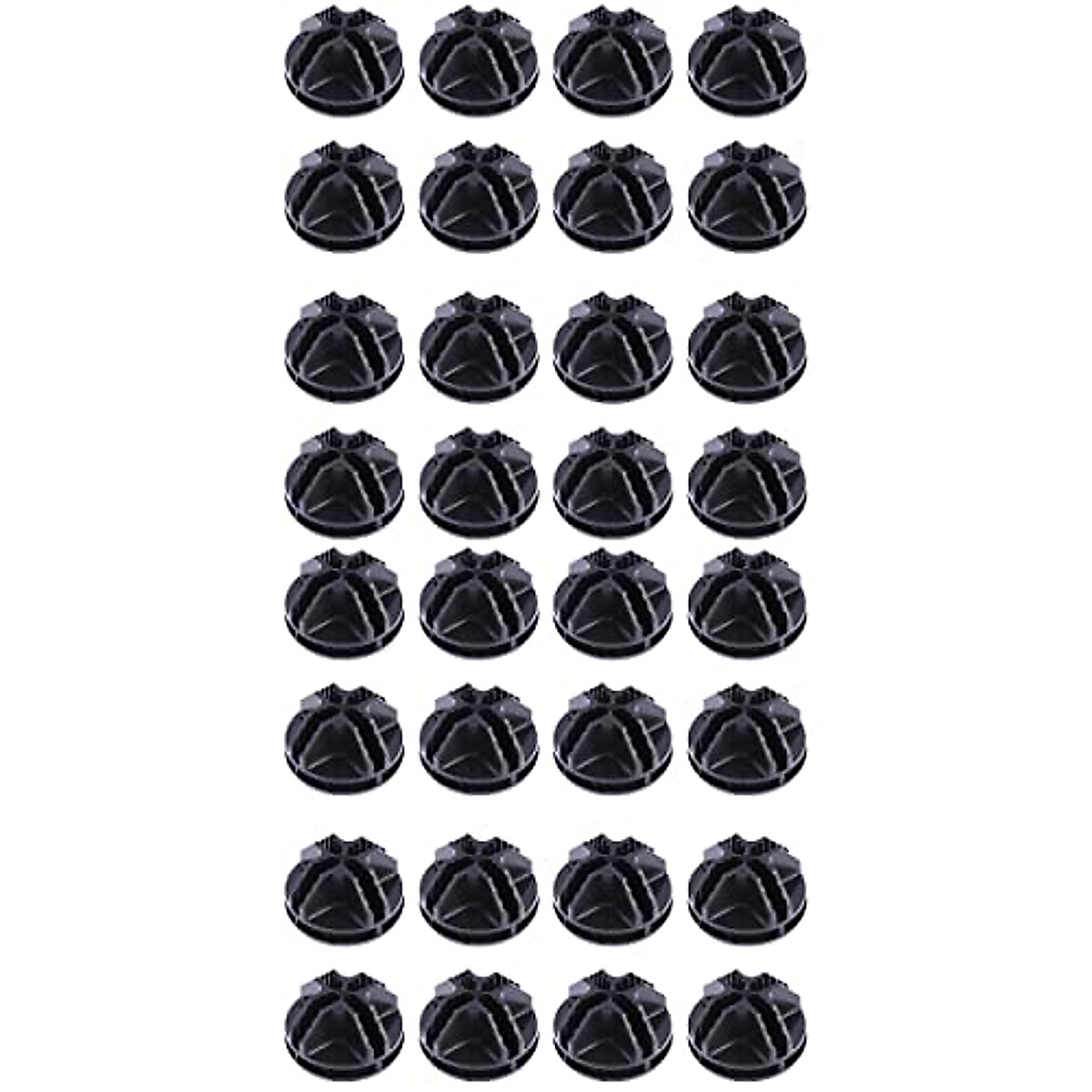 Scicalife 80pcs Wire Cube Connectors Plastic Connector Wire Grid Cube Organizer Connector for Modular Closet Storage Organizer Wire Shelving