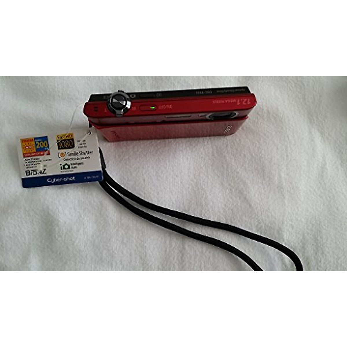 Sony Cyber-shot DSC-T900 12.1 MP Digital Camera with 4x Optical Zoom and Super Steady Shot Image Stabilization (Red)