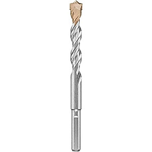 DEWALT DW5231 3/8-Inch x 12-Inch Carbide Hammer Drill Bit, Silver