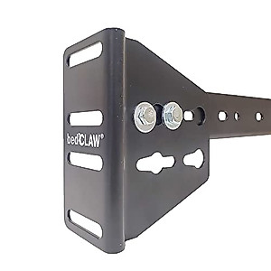 Bed Claw Headboard/Footboard Attachment Brackets with Hardware, Set of 2
