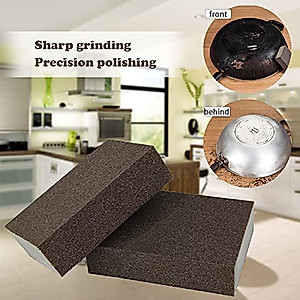 Sanding Sponge, 60-220 Grit Assortment Sanding Block, Wet and Dry Dual-use Sander Sponges for Drywall Metal, Sandpaper Sponge for Wood, Washable and Reusable