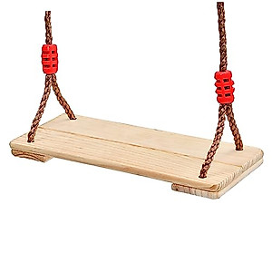 TOYANDONA Wood Swing 1pc The Swing Indoor Swing for Outdoor Baby Swings for Infants Outside for Kids Babys Outdoor Rope Wooden Swing Hanging Swing Seats Playgroud