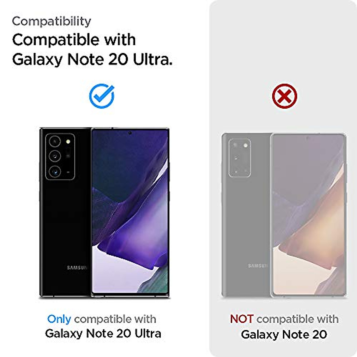 Spigen NeoFlex Screen Protector Designed for Samsung Galaxy Note 20 Ultra [2 Pack] - Case Friendly