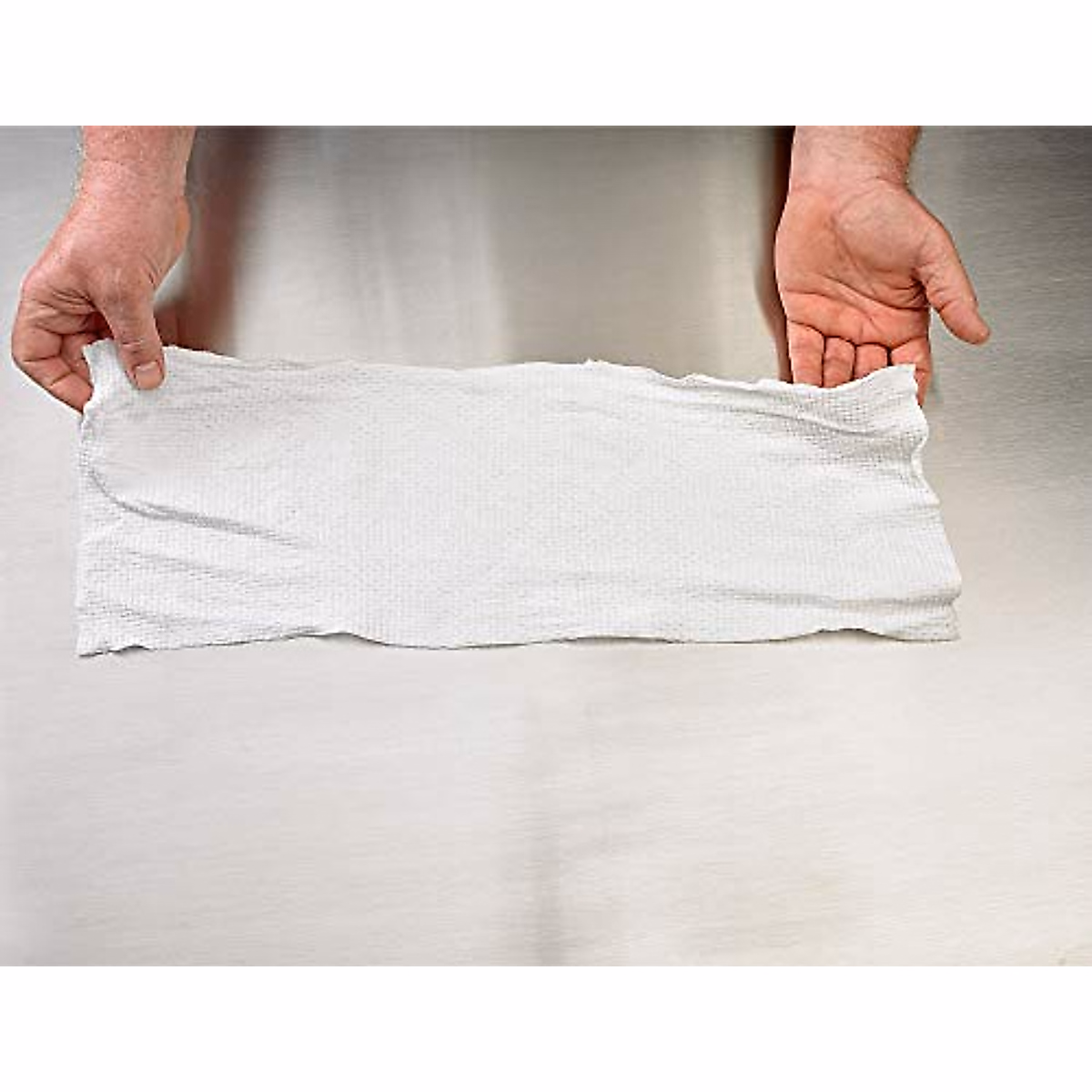 Mercer Culinary BLU Medium-Duty Compressed Foodservice Towel-50/Pack, 9-1/2 x 23-1/2, 50 Pack