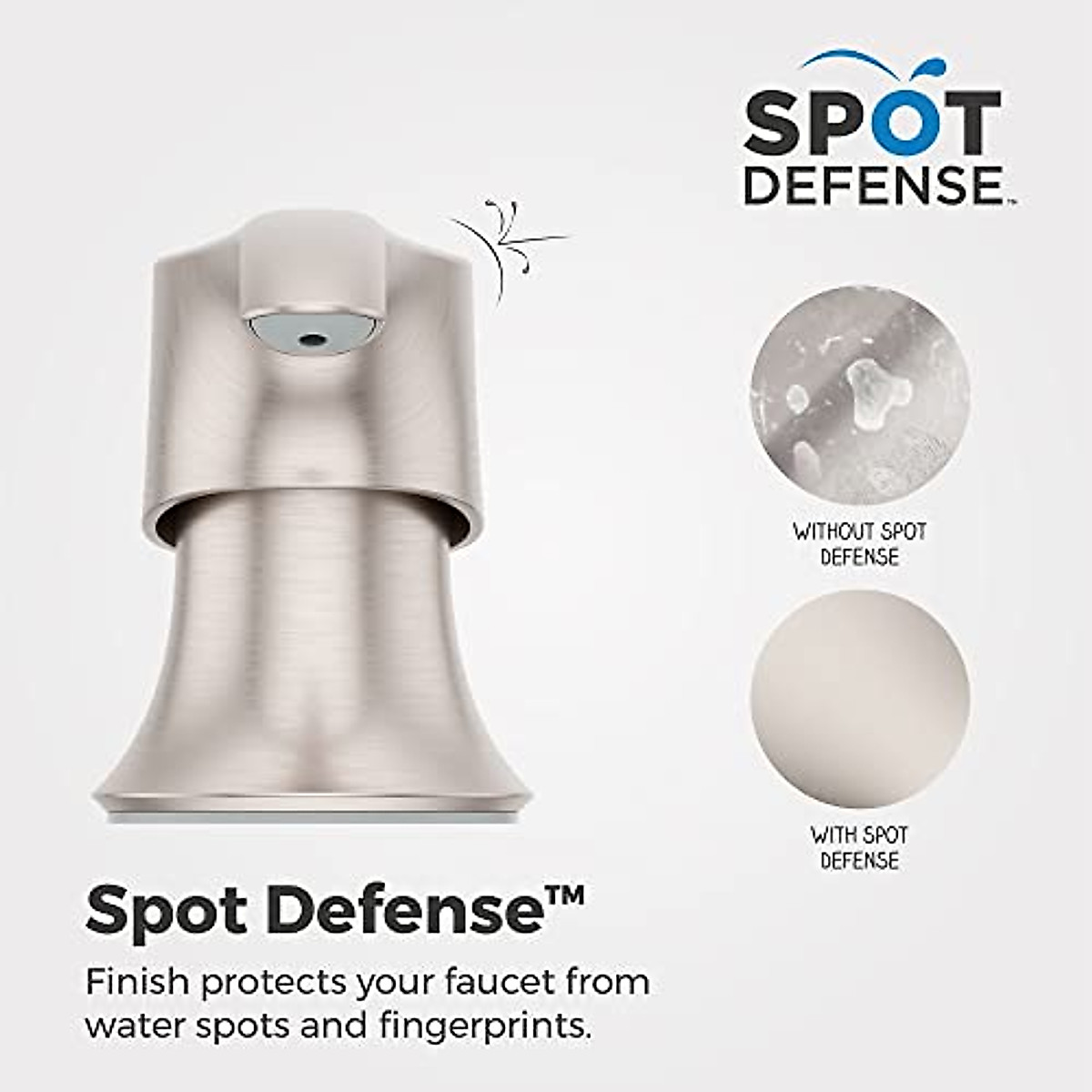 Pfister SoloTilt Soap Dispenser for Kitchen Sink, 16-Ounce Bottle Included, Spot Defense Stainless Steel Finish, KSDKEMGS