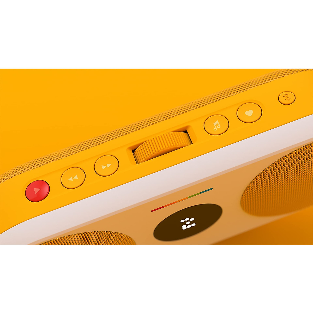 Polaroid P2 Music Player (Yellow) - Powerful Portable Wireless Bluetooth Speaker Rechargeable with Dual Stereo Pairing
