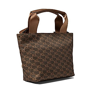 Karl Lagerfeld Paris Amour Essential Crossbody, Brown/Khaki